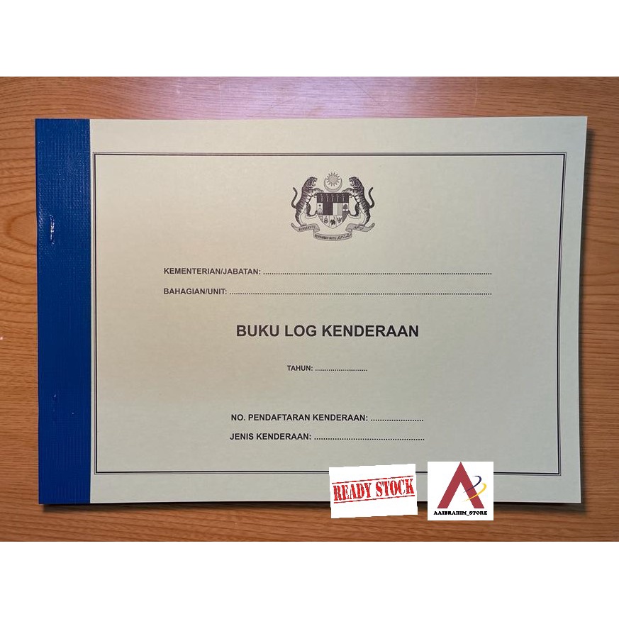 KEW 362 BUKU LOG KENDERAAN | Shopee Malaysia