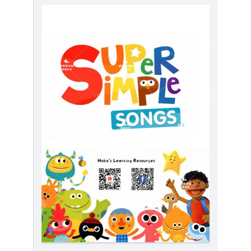 (PDF+MP3) 原创 Super Simple Songs Song Book | Shopee Malaysia