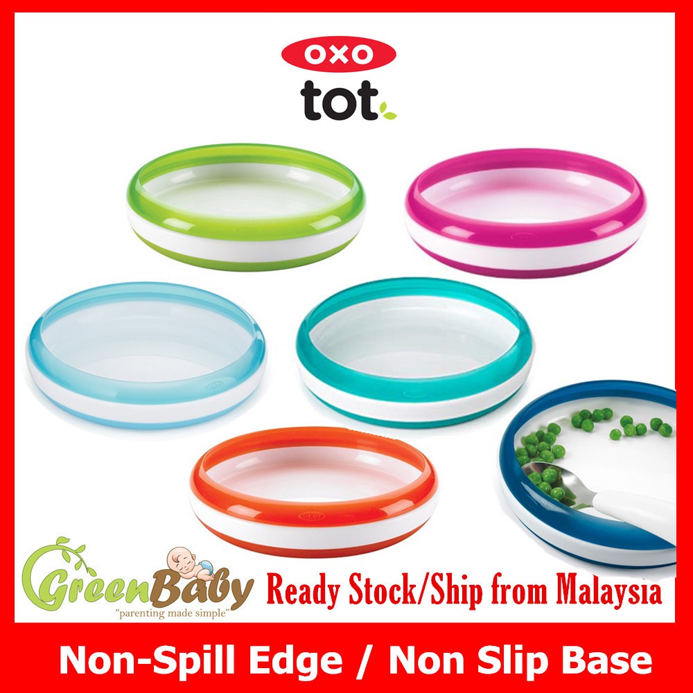 Oxo Tot Training Plate with Removable Ring | Shopee Malaysia
