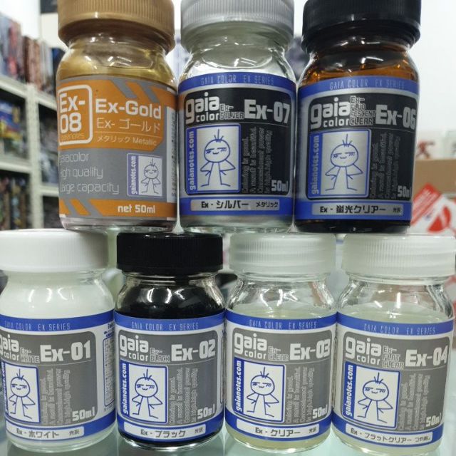 GAIANOTES - GAIA COLOR EX SERIES ( 50ml ). | Shopee Malaysia