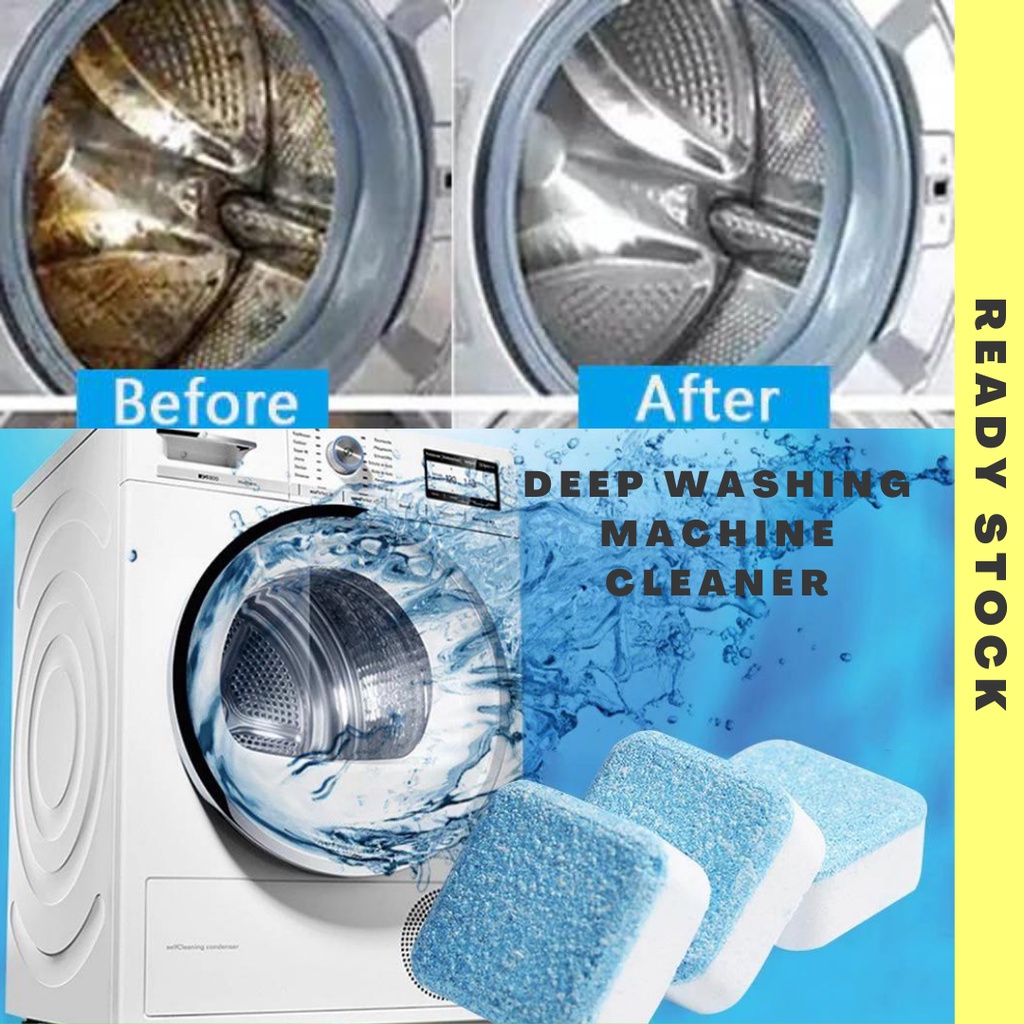 Pembasuh Mesin Baju Washing Machine Cleaner Wash Drum Cleaner 12 pcs ...