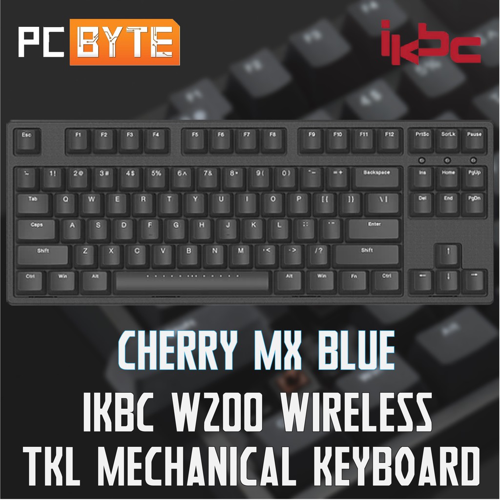 IKBC W200 Wireless Mechanical Keyboard With Cherry MX Red, 48% OFF