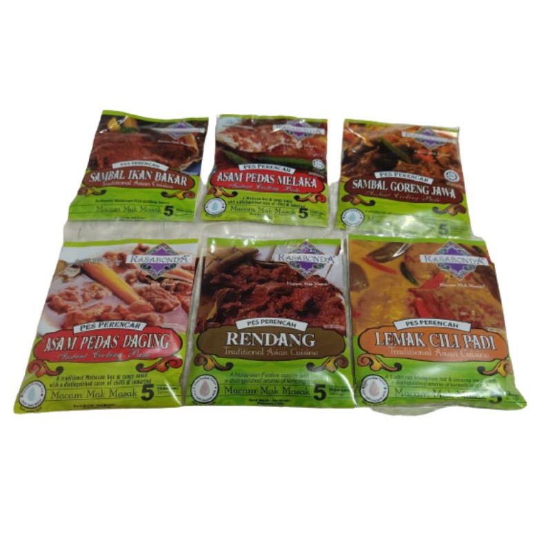 Pes Perencah Bonda Macam Mak Masak Rendang || Asam Pedas || Sambal ...