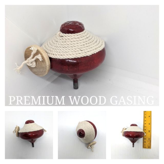 Gasing Kayu Tradisional Premium | Shopee Malaysia