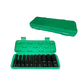 Spanar Box MLG 1024 10PCS 1/2" Impact Deep Socket Tool Set 10-24mm ...