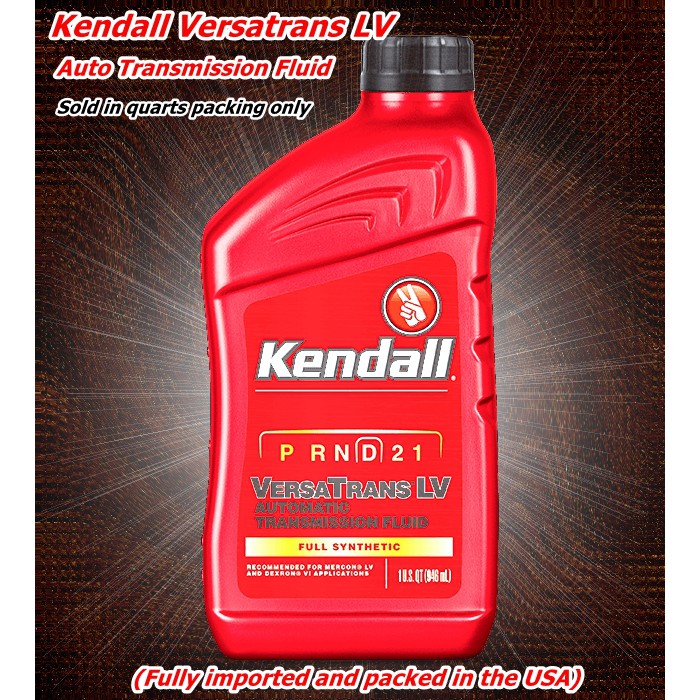 KENDALL Versatrans LV ATF Full Synth 1-Quart (946ml) | Shopee Malaysia