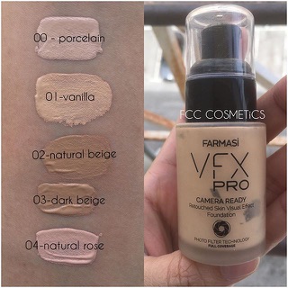 FARMASi VFX Pro Foundation | Shopee Malaysia