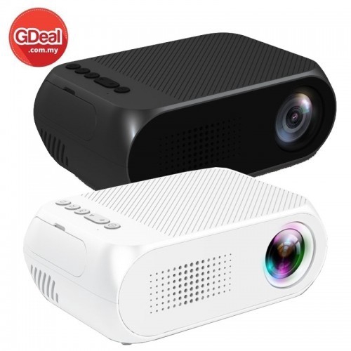 1080p HD Portable Efficient High Resolution LED Projector Theater ...