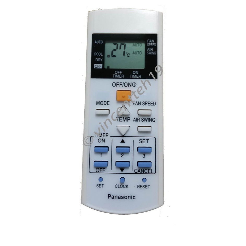 Panasonic Air Conditioner Remote Control | Shopee Malaysia