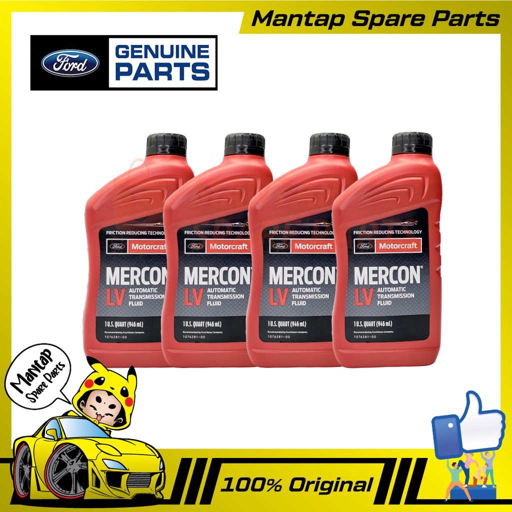 FORD MOTORCRAFT ATF LV AUTO GEAR OIL CAR OILS FLUIDS MAZDA BT50 FORD ...