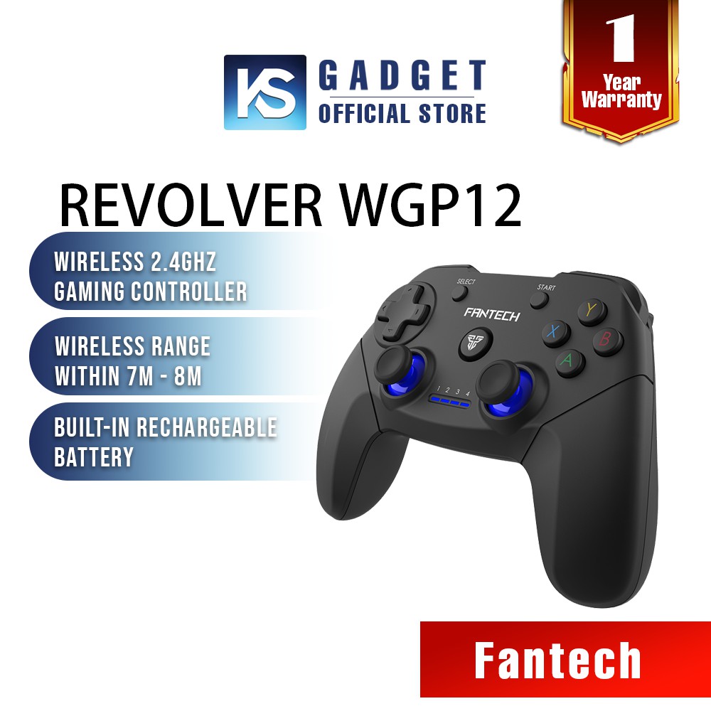Fantech WGP12 Revolver Wireless 2.4GHZ Gaming Controller | Shopee Malaysia