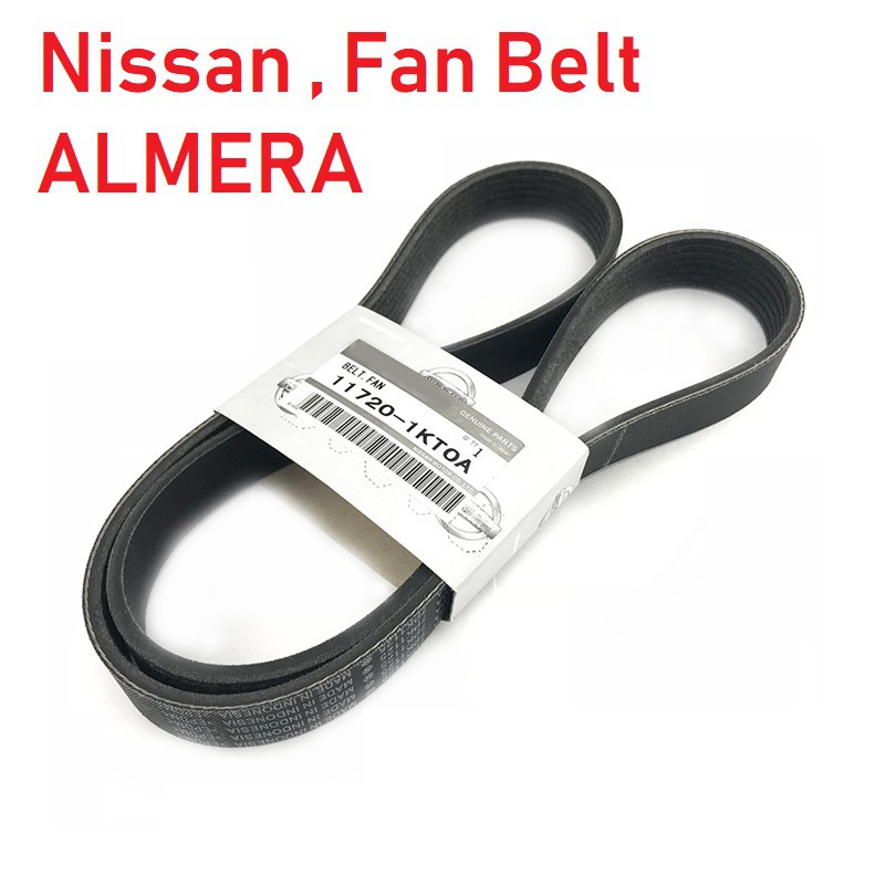 NISSAN Fan Belt 7PK1125 Almera N17 , 11720-1KT0A | Shopee Malaysia