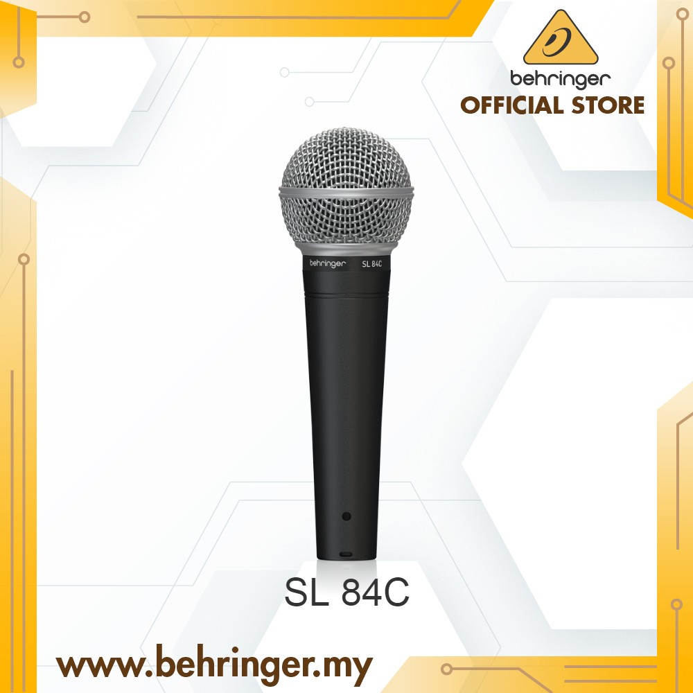 BEHRINGER SL 84C SL84C SL-84C Dynamic Cardioid Microphone | Shopee Malaysia