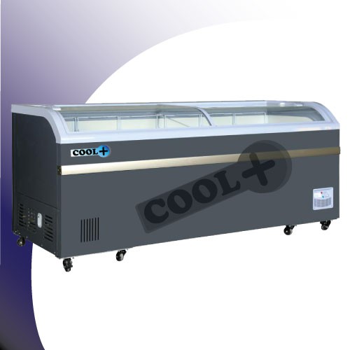 SOLID COOL PLUS Glass Curve Top Chest Freezer 700L | Shopee Malaysia
