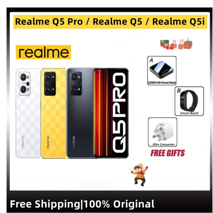 Realme Q5 Pro / Realme Q5 / Realme Q5i | Snapdragon 870 5G / Dual Sim / AMOLED + 120Hz Display ...