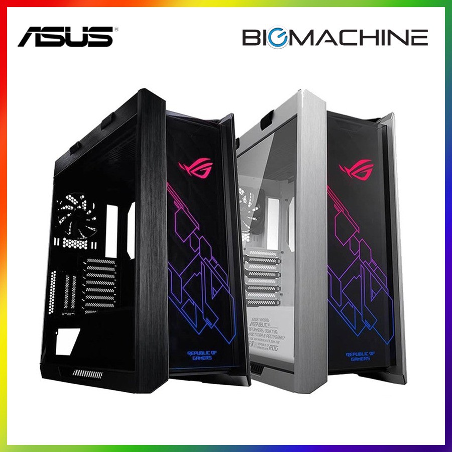 ASUS ROG Strix Helios GX601 RGB Mid-tower Gaming CPU Case Black with ...