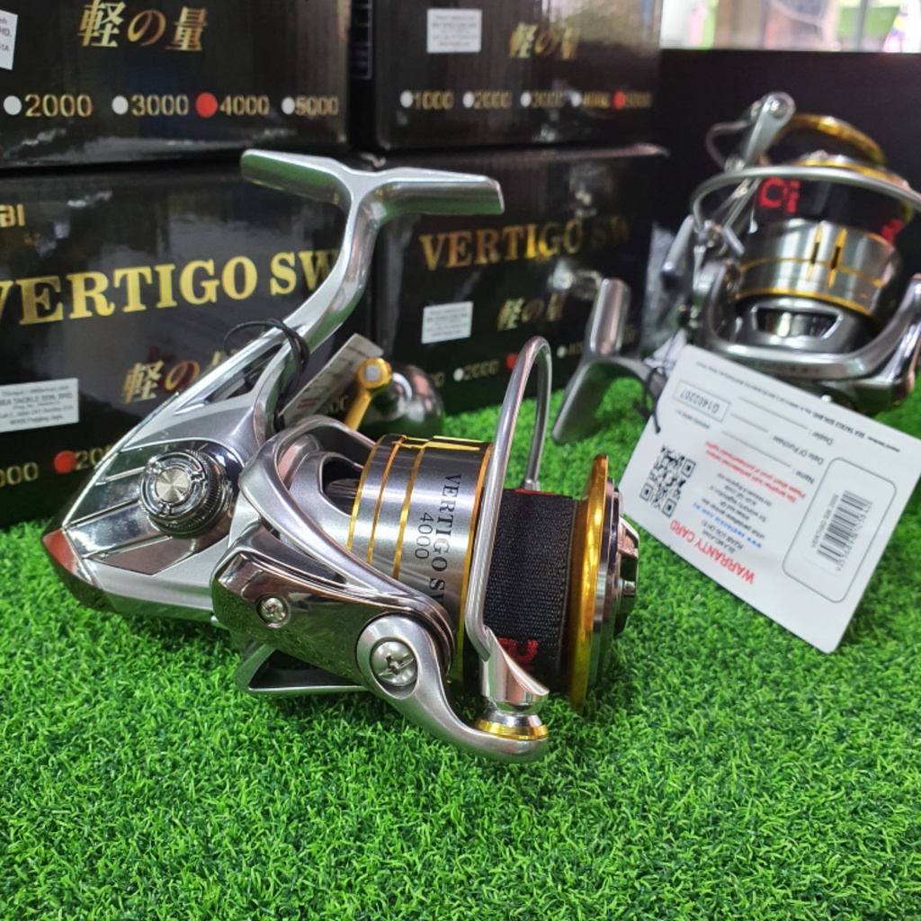 Ryobi Vertigo SW Spinning Reel 2022 | Shopee Malaysia
