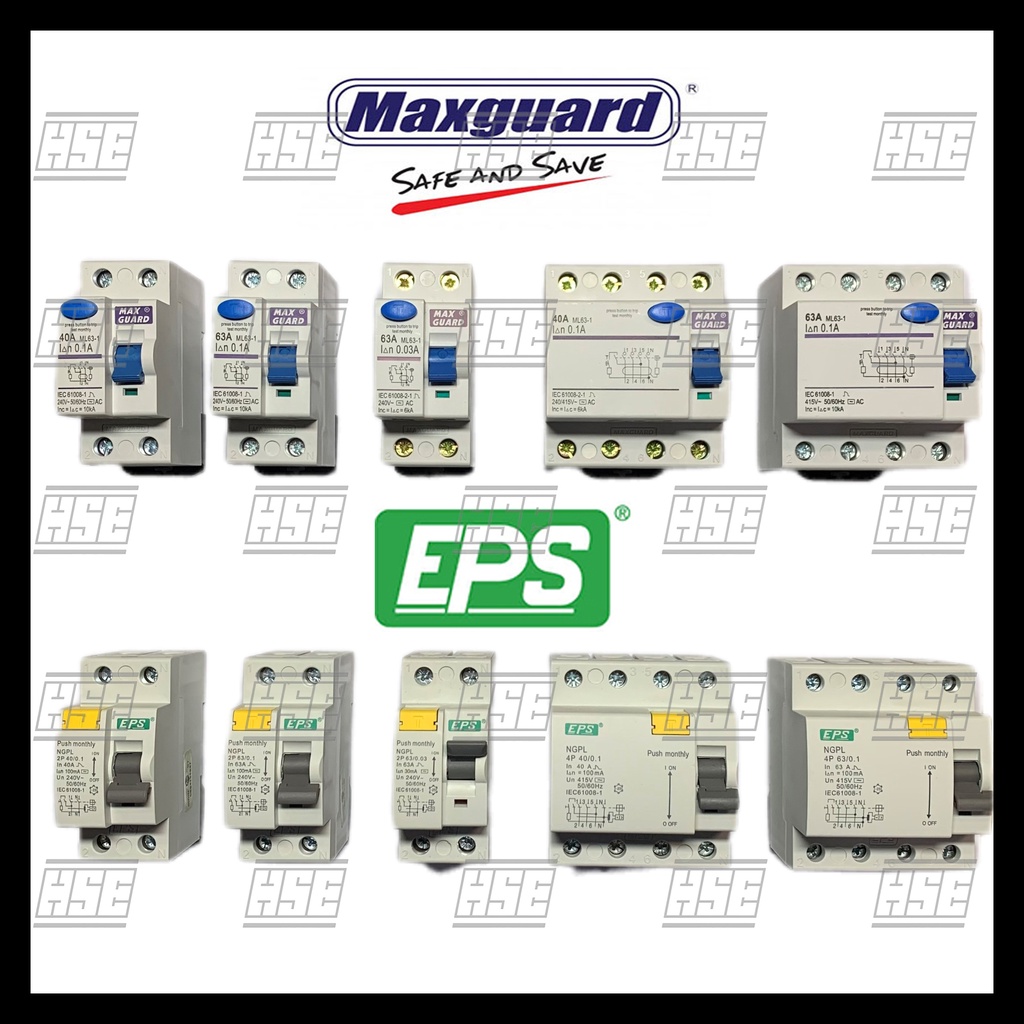 EPS 2 POLE/4 POLE ELCB / RCCB 40A / 63A | Shopee Malaysia EPS 2 POLE/4 POLE ELCB / RCCB 40A / 63A | Shopee Malaysia