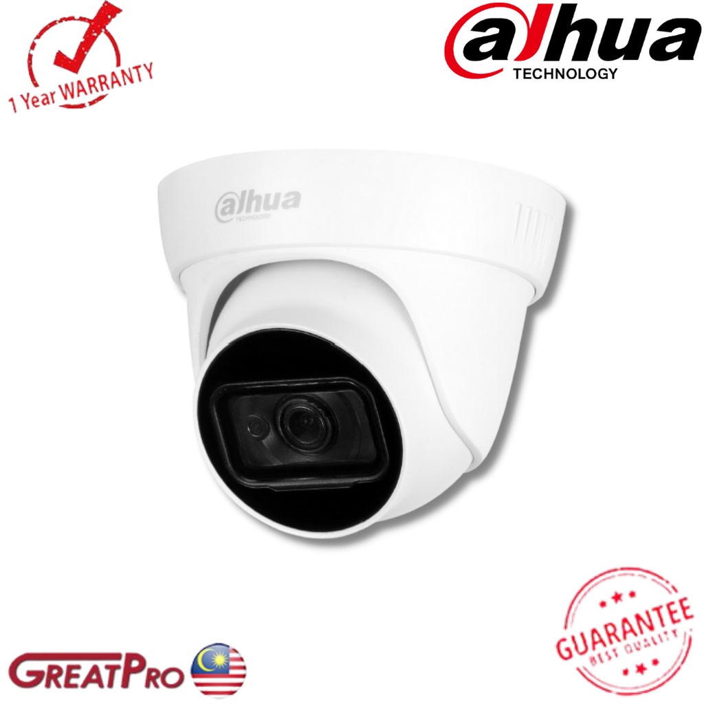 GPRO-DAHUA (DH-HAC-HDW1801TLP) 8 MP/4K HDCVI IR EYEBALL INDOOR CAMERA ...