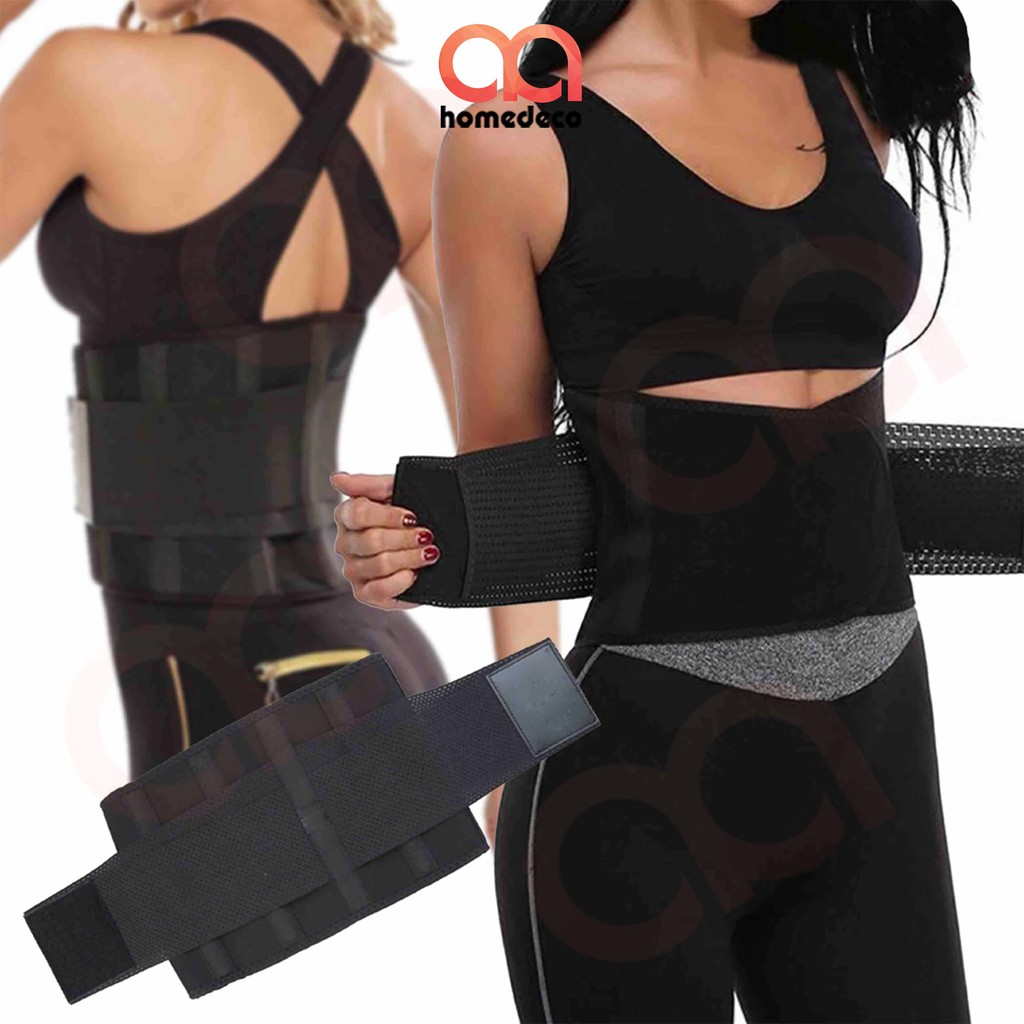 Corset Gym Hot Body Shapper Waist Trainer Slim Control | Shopee Malaysia