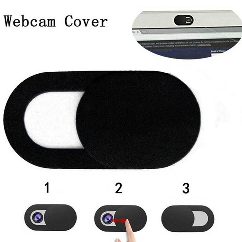 Webcam Cover Web Camera Privacy Blocker Computer Ultra-Thin Black White ...