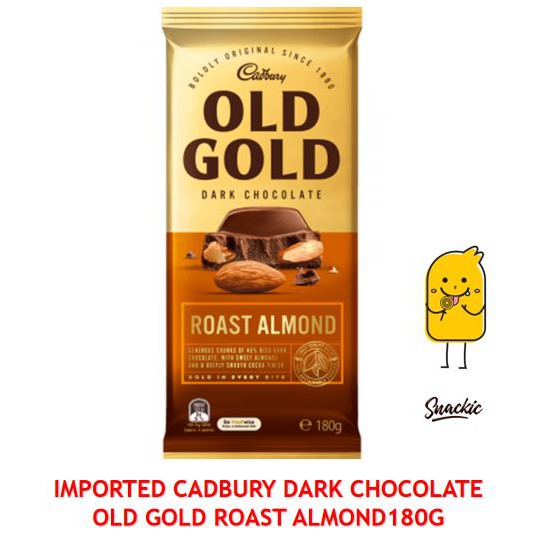 Old Gold Dark Chocolate Roast Almond 180G | Shopee Malaysia