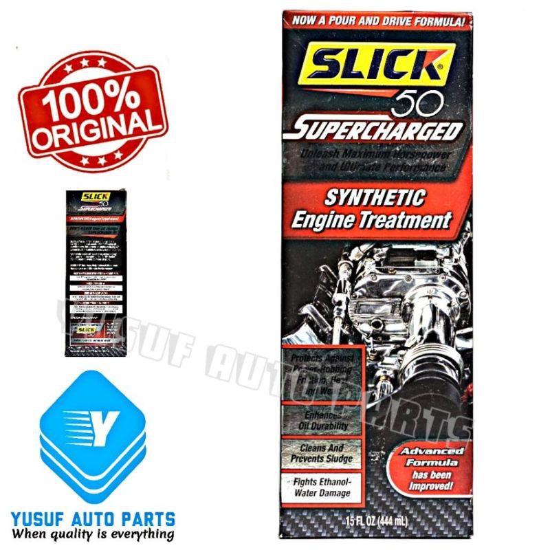 Slick 50 Synthetic Engine Treatment (444ML) - 100% ORIGINAL ...