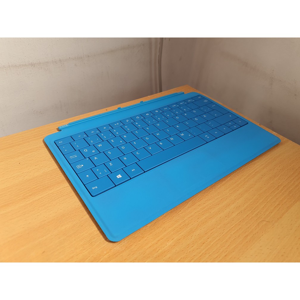 Microsoft Surface RT Pro 1 2 Detachable Backlit Keyboard KB (Blue ...