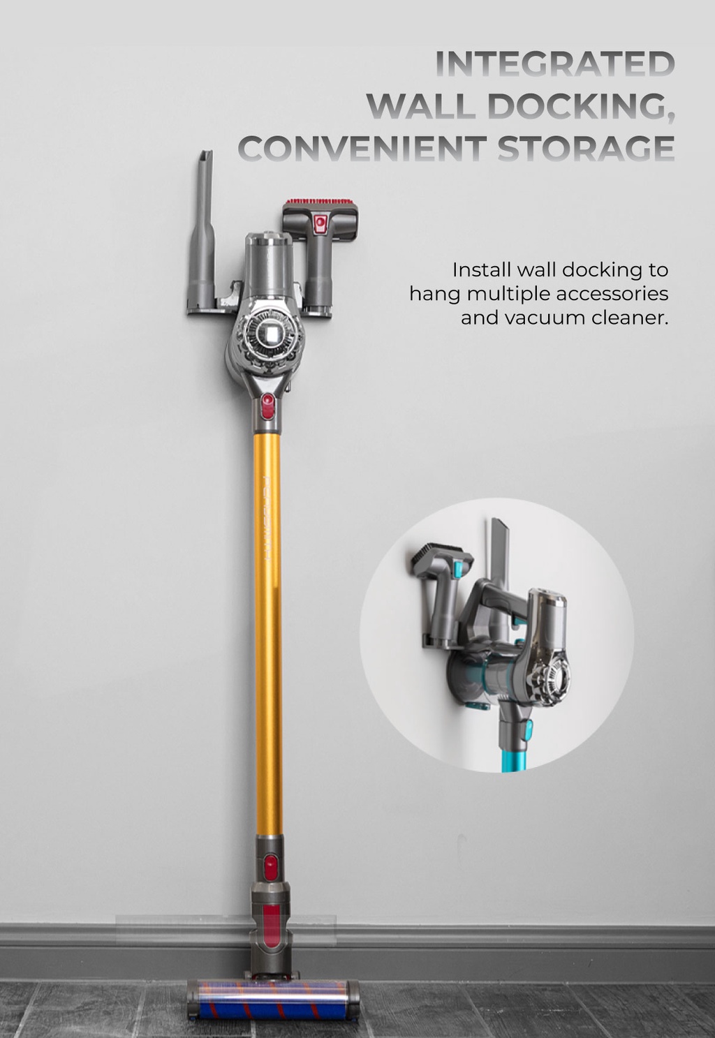 PerySmith Cordless Vacuum Cleaner Sonic Pro X5 | PGMall