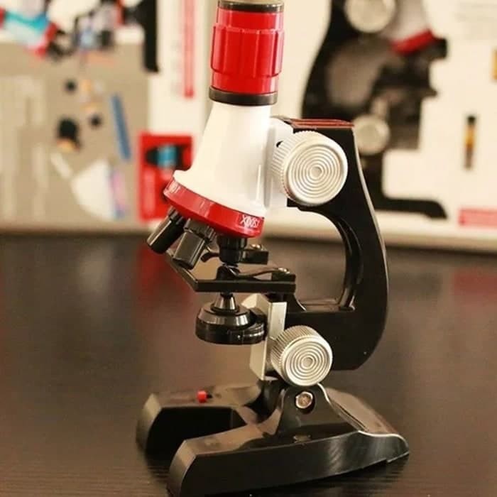 Microscope Zoom 100x-1200x Learning Kids Educational Microscope For ...