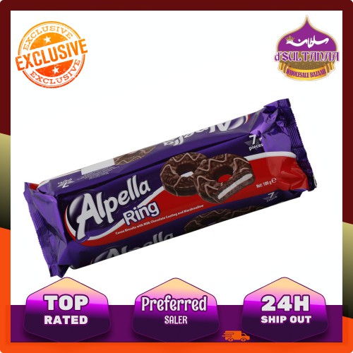 D'SULTANAA BAZAAR - ULKER ALPELLA RING CHOCOLATE COATED SANDWICH ...