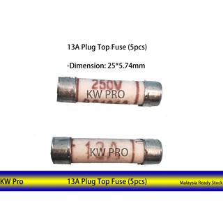 13A Plug Top Fuse/ 13A Fius (5pcs) | Shopee Malaysia
