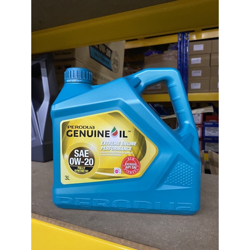ENGINE OIL PERODUA 0w20 3L & 4L 100% ORIGINAL PERODUA | Shopee Malaysia