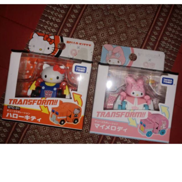 Transformers Hello Kitty Takara Tomy | Shopee Malaysia