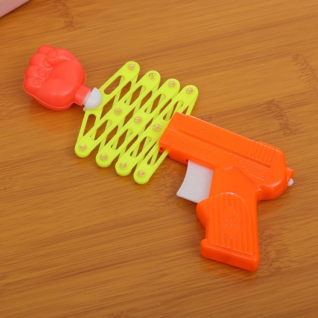 Toy Gun Punch Spring Retracable Toy Gun