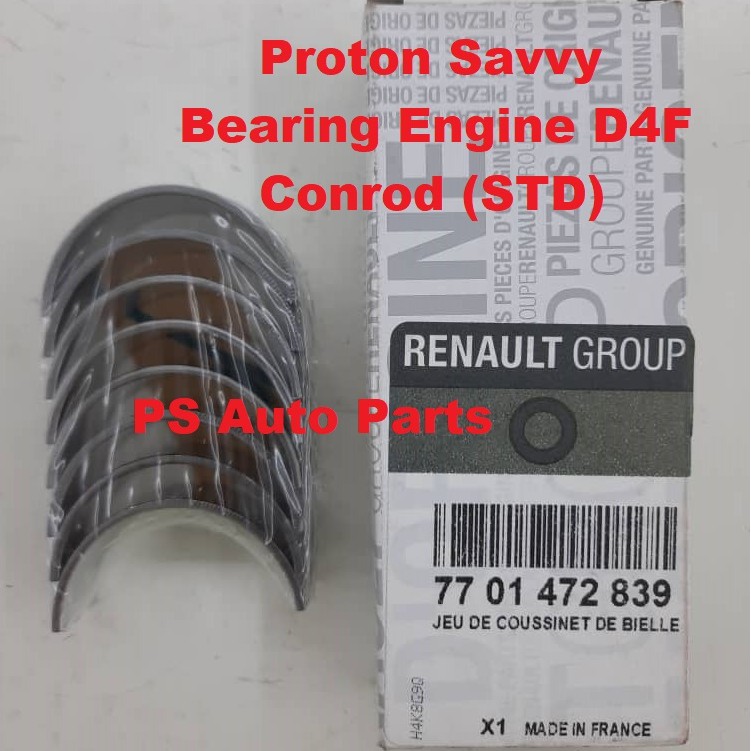 Proton Savvy Original Renault Original Con Rod Bearings STD 7701472839 ...