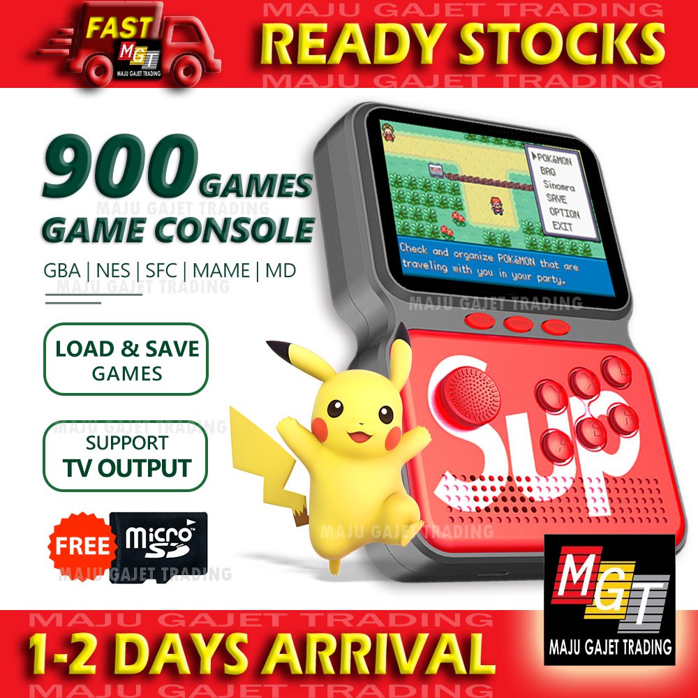Pokemon Gameboy Advance Game Console Retro SUP Handheld Gaming GBA