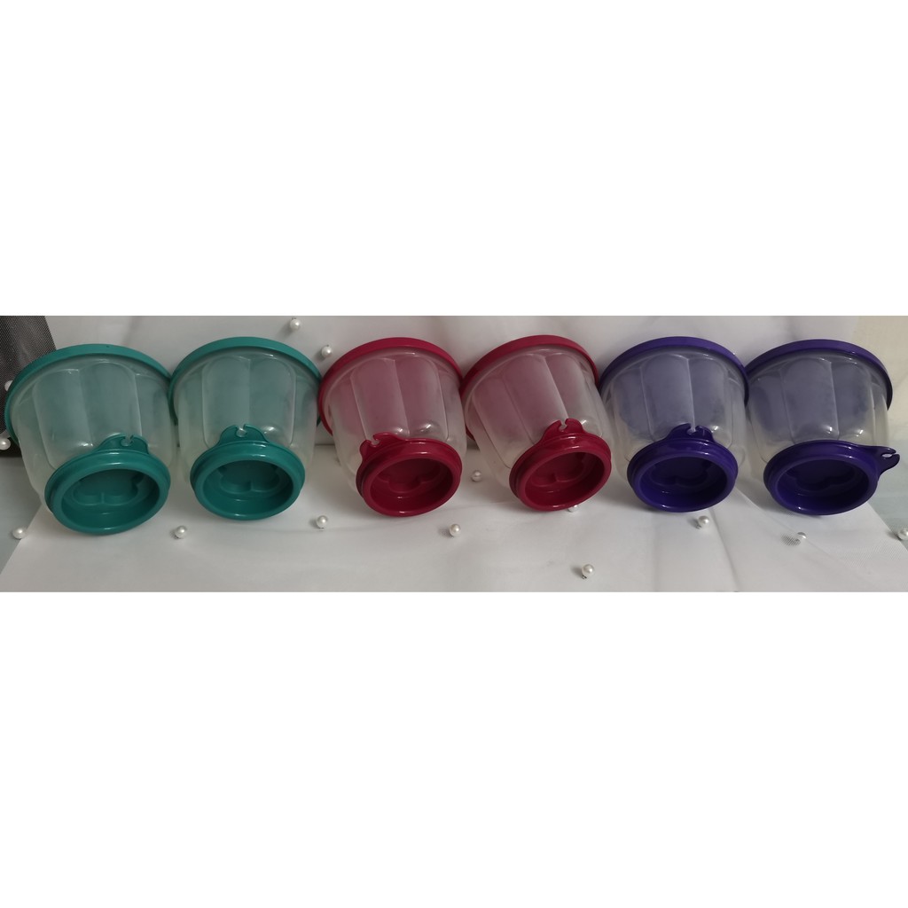 Tupperware 120ml jellette set jelly pudding mold (6 pcs) | Shopee Malaysia