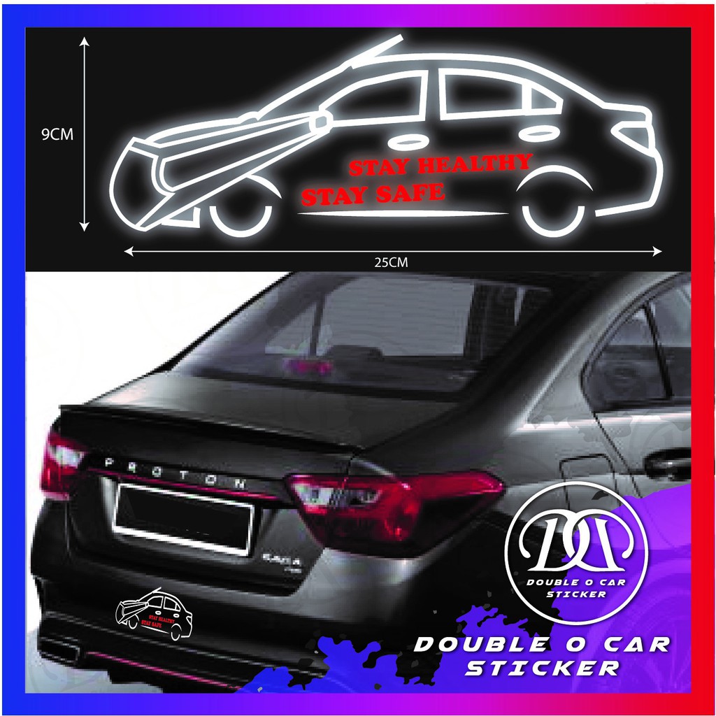 [Ready Stock]PROTON SAGA VVT THIRD GENERATION WEAR MASK SHAPE&WORDS ...