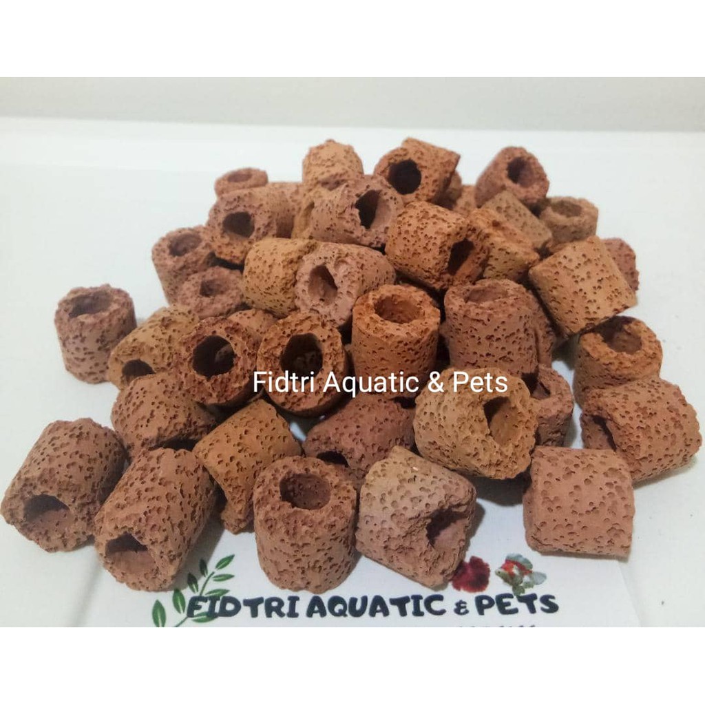 Lava Rock Bacteria House Ring Bio Media Filter System aquarium and pond ...