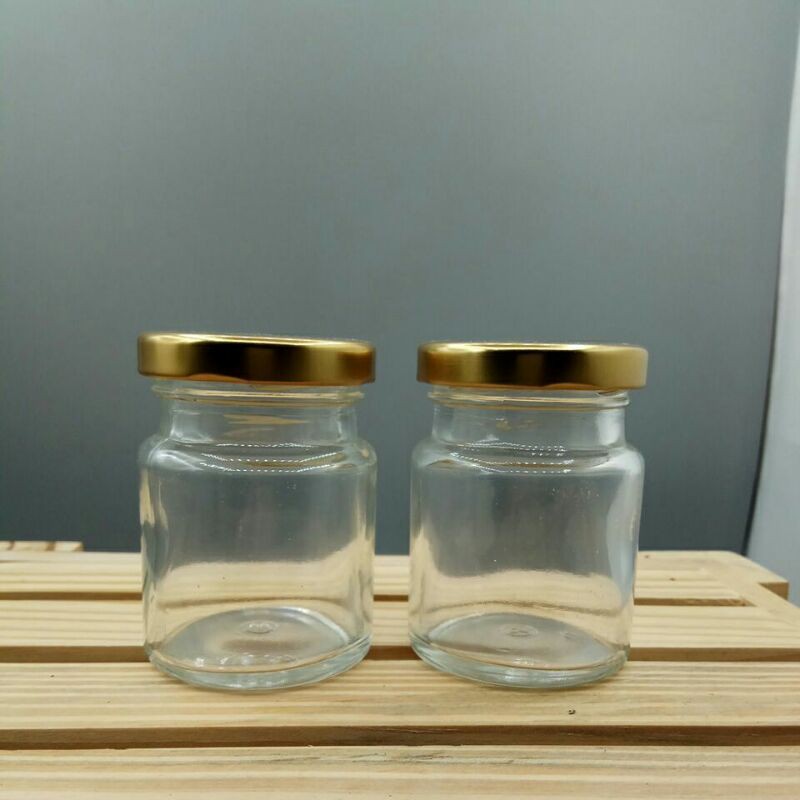 1pcs 75ml JAR KACA / BOTOL MADU / BOTOL MADU KELULUT / BOTOL JEM ...