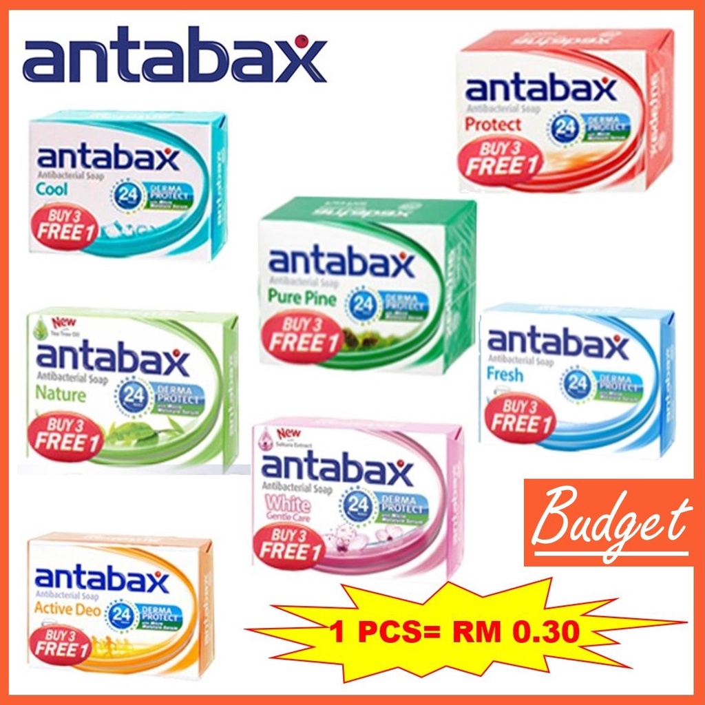 ANTABAX ANTIBACTERIAL SOAP 1X85G | Shopee Malaysia