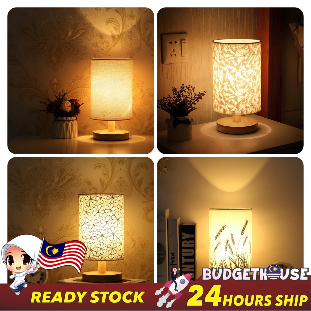 READY STOCK Lampu Tidur Bilik Lampu Bilik LED Bed Lamp Lampu Hiasan ...