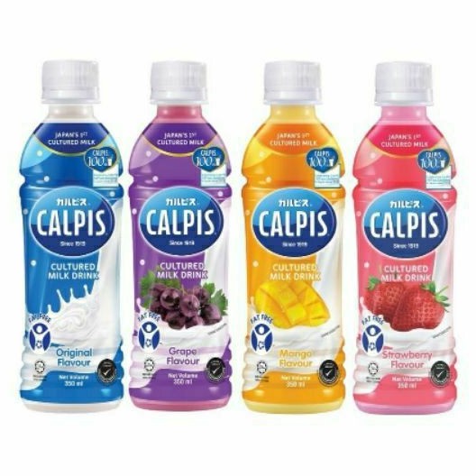 Calpis Cultured Milk Drink Calpis Minuman Kultur (Original/Mango/Grape ...