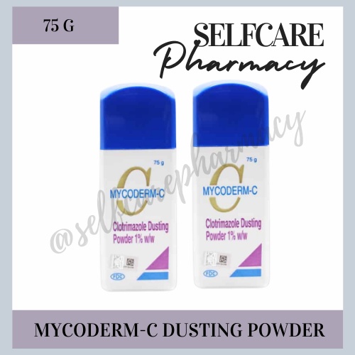 (75G) MYCODERM POWDER CLOTRIMAZOLE (ANTIFUNGAL POWDER) | Shopee Malaysia