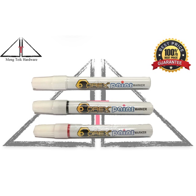 Orex Permanent Paint Marker | Shopee Malaysia