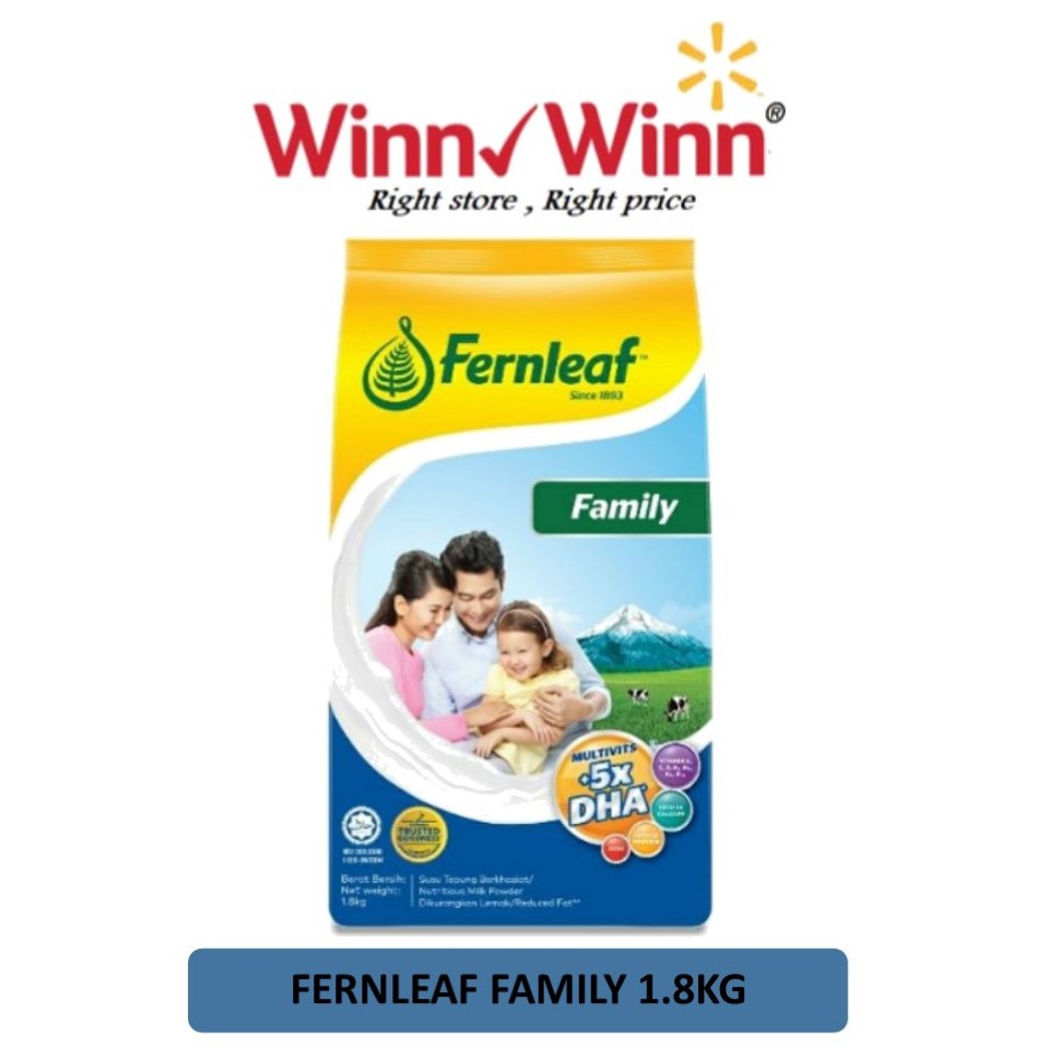 Fernleaf Family Milk Powder 1.8KG | Shopee Malaysia