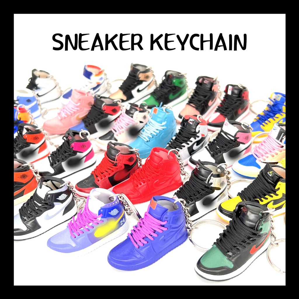 SNEAKER SHOES KEYCHAIN (ONE UNIT) | Shopee Malaysia