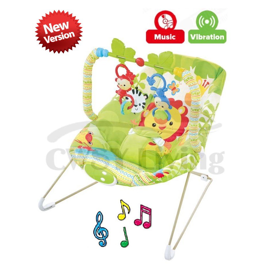 Baby Rocker Bouncer Newborn to Toddler Rocking Chair | Shopee Malaysia
