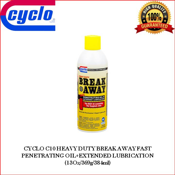 CYCLO C10 HEAVY DUTY BREAK AWAY FAST PENETRATING OIL+EXTENDED ...
